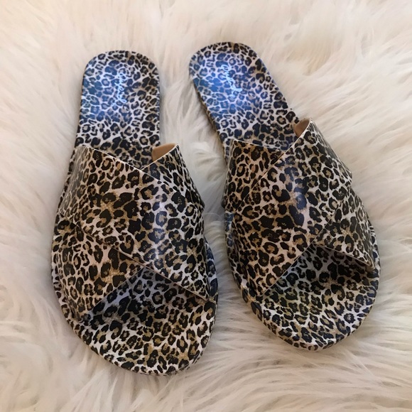 Shoes | Sassy Leopard Criss Cross Jelly Sandals | Poshmark